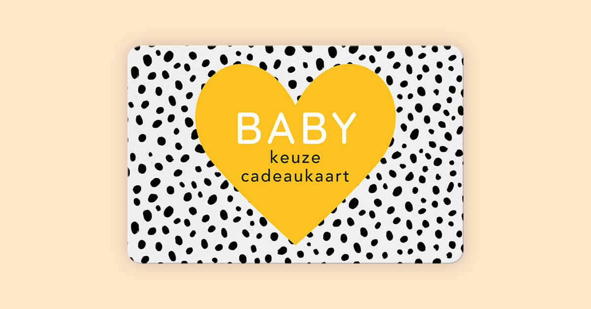 Baby Keuze Cadeaukaart | cadeaubon.nl