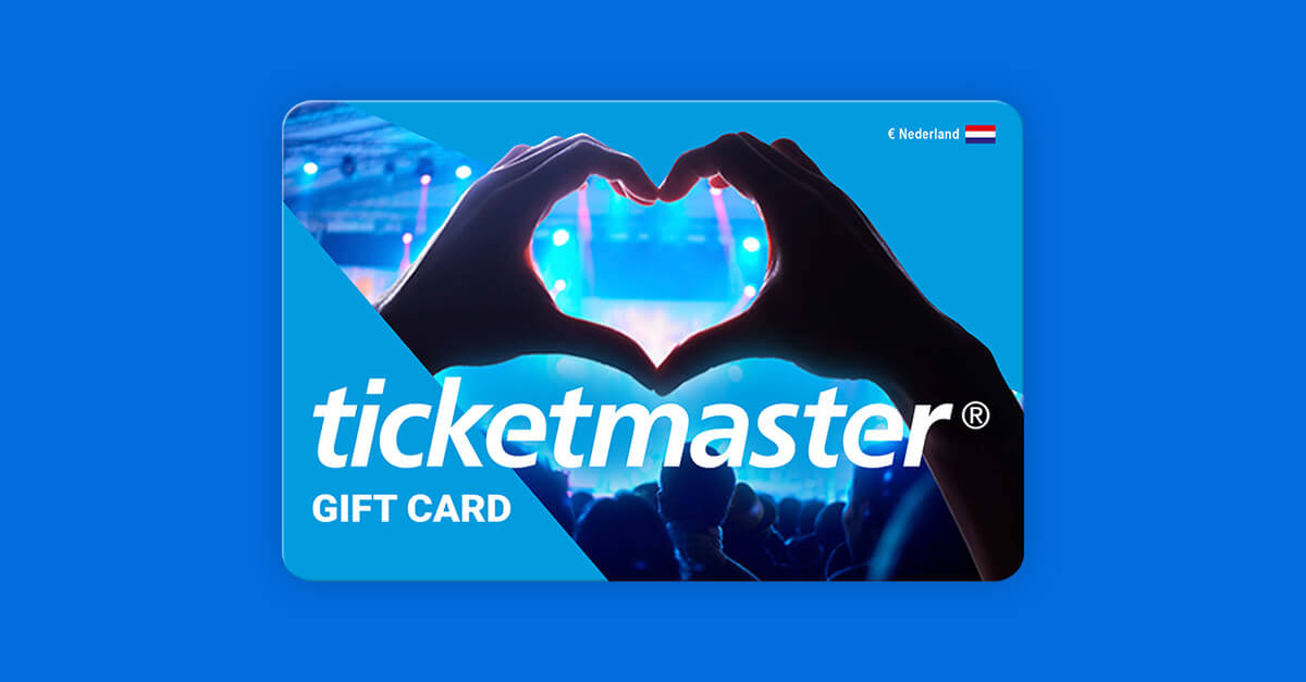 Ticketmaster Cadeaukaart | cadeaubon.nl