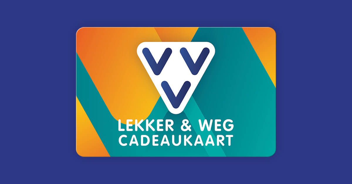 VVV Lekker & Weg Cadeaukaart | Bestel eenvoudig op cadeaubon.nl