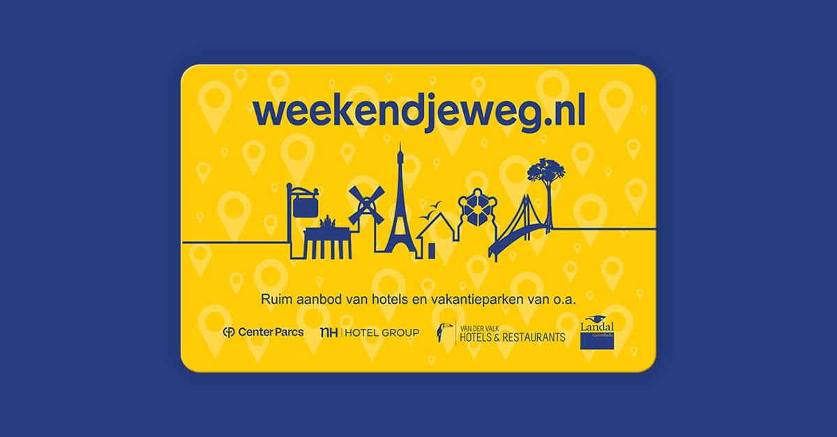 Weekendjeweg.nl Cadeau Card kopen | cadeaubon.nl