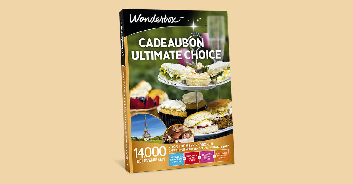 Wonderbox - Cadeaubon Ultimate Choice | cadeaubon.nl