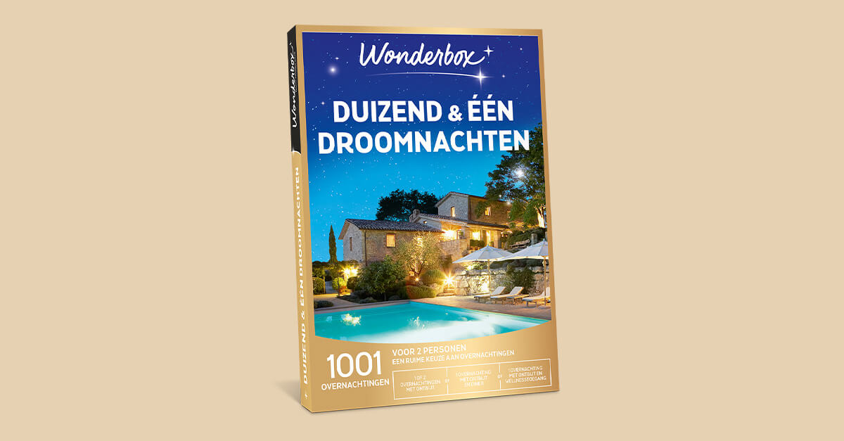 Wonderbox - Duizend & een Droomnachten | cadeaubon.nl
