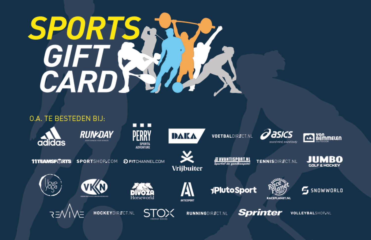 Sports Gift Card bestellen | cadeaubon.nl