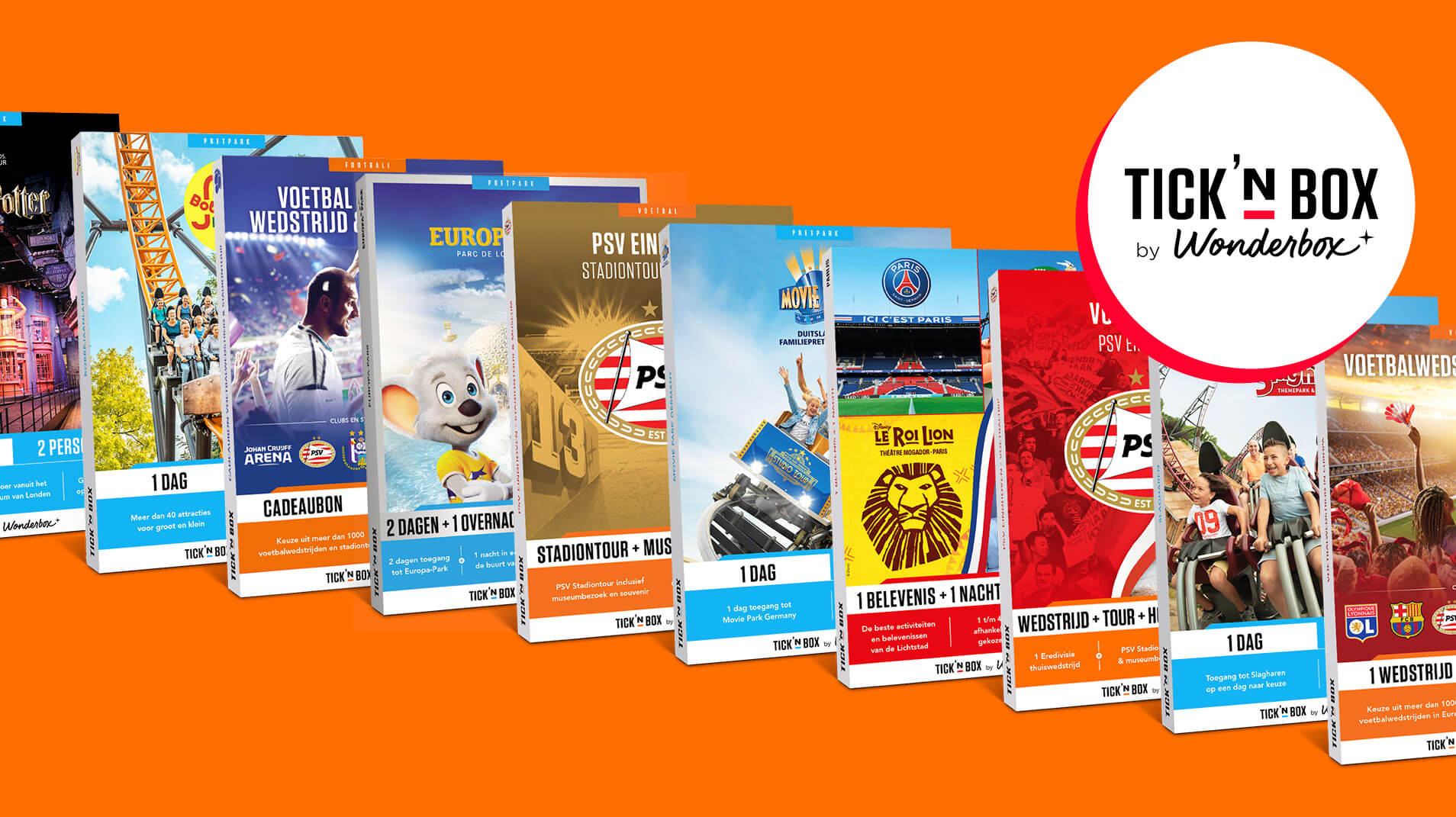 Tick‘nBox, een onvergetelijk cadeau! | Cadeaubon.nl