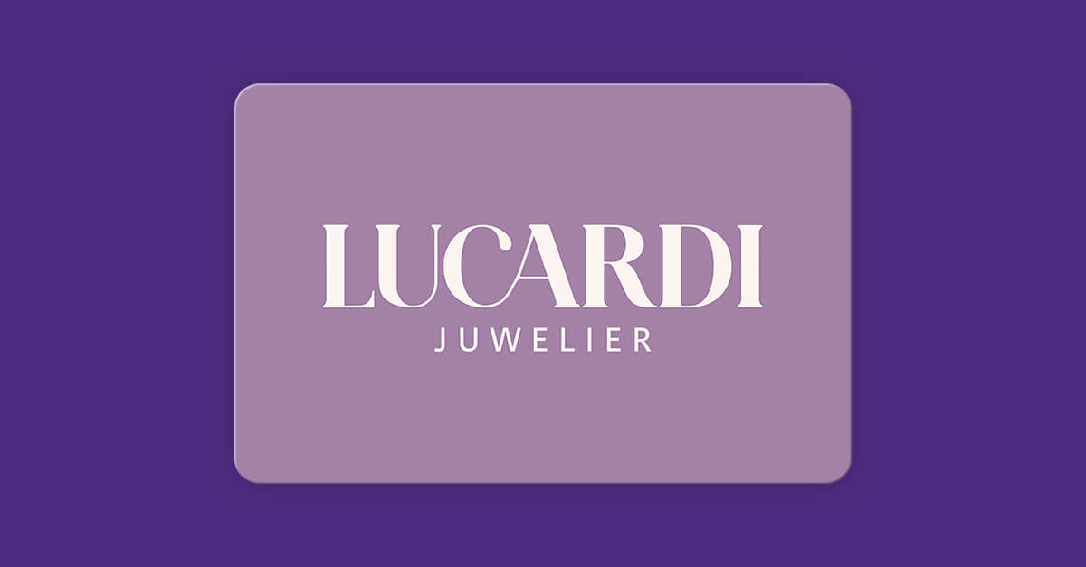 De Lucardi Cadeaubon, bestel ‘m nu! | Cadeaubon.nl