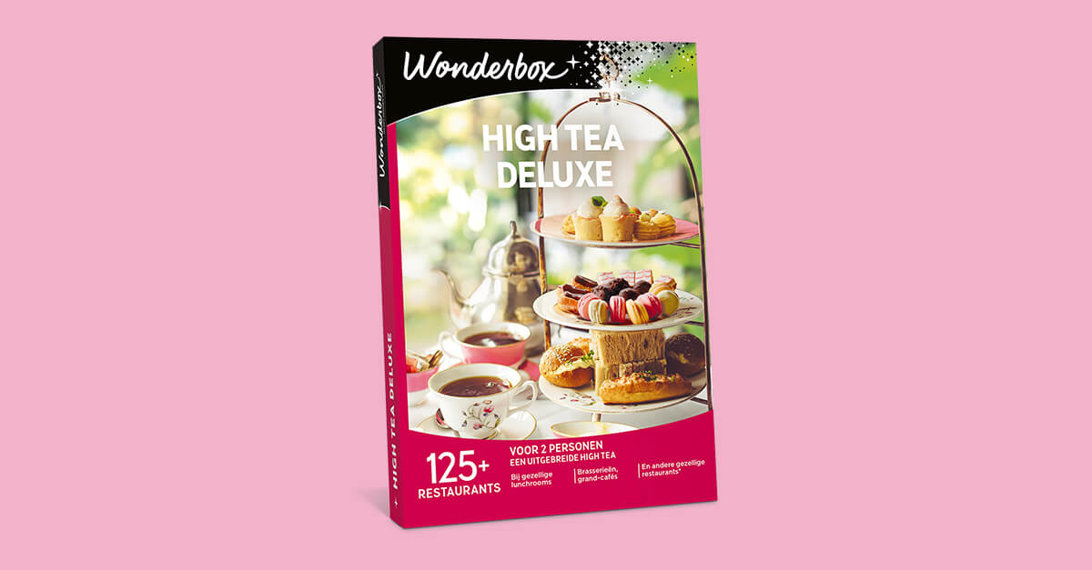 Wonderbox - High tea deluxe bestel je nu bij cadeaubon.nl