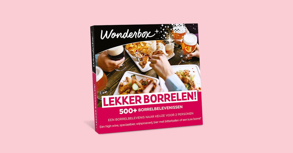 Wonderbox - Lekker Borrelen bestel ‘m nu bij cadeaubon.nl
